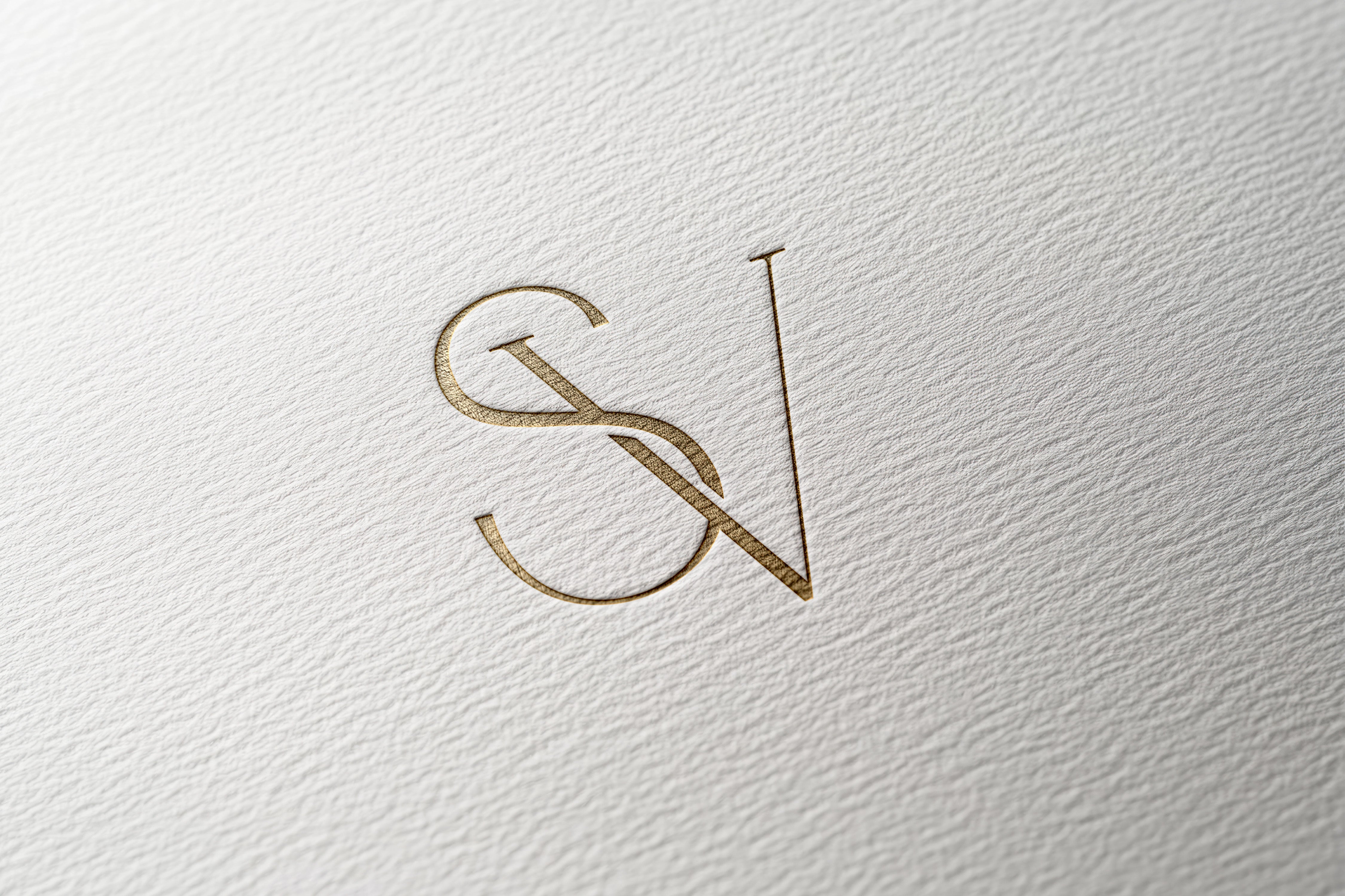 SV Monogram – Linked Letters